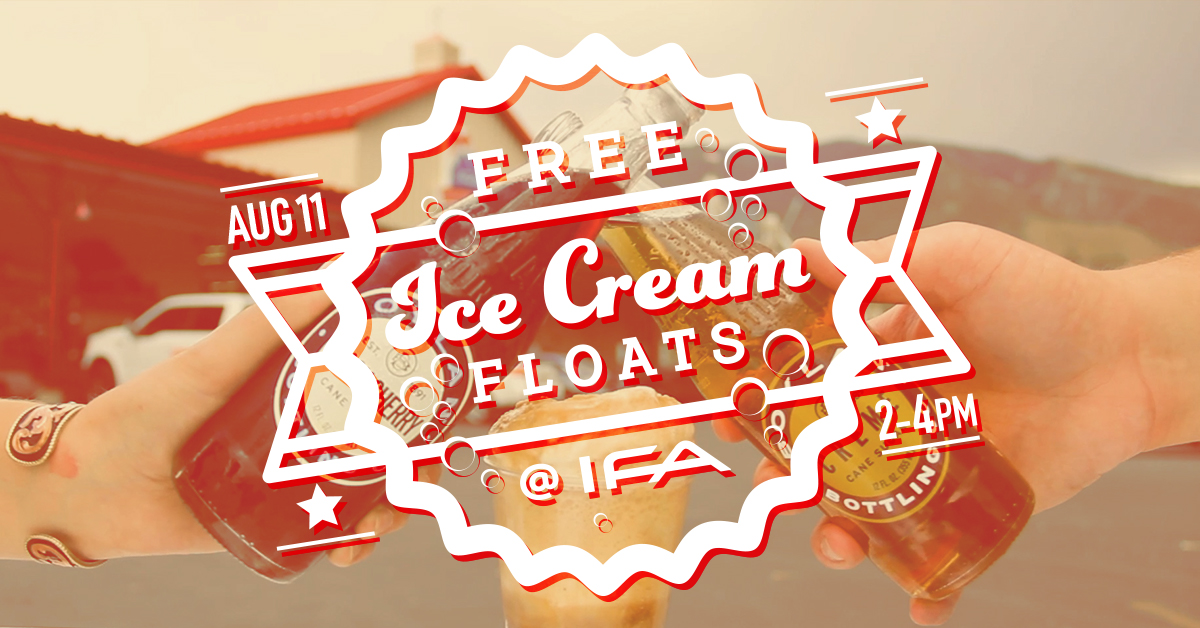 Free Ice Cream Floats | Aug. 11 @ 2-4pm | IFA Country Store